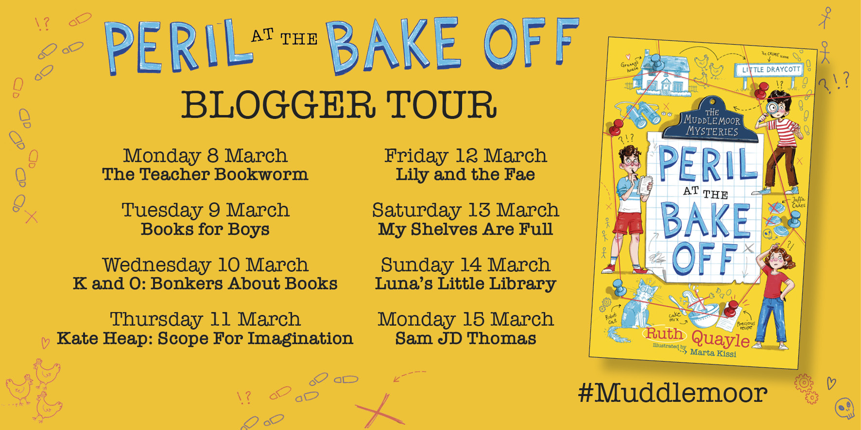 Peril at the Bake Off by Ruth Quayle & illustrated by Marta Kissi (Blog ...
