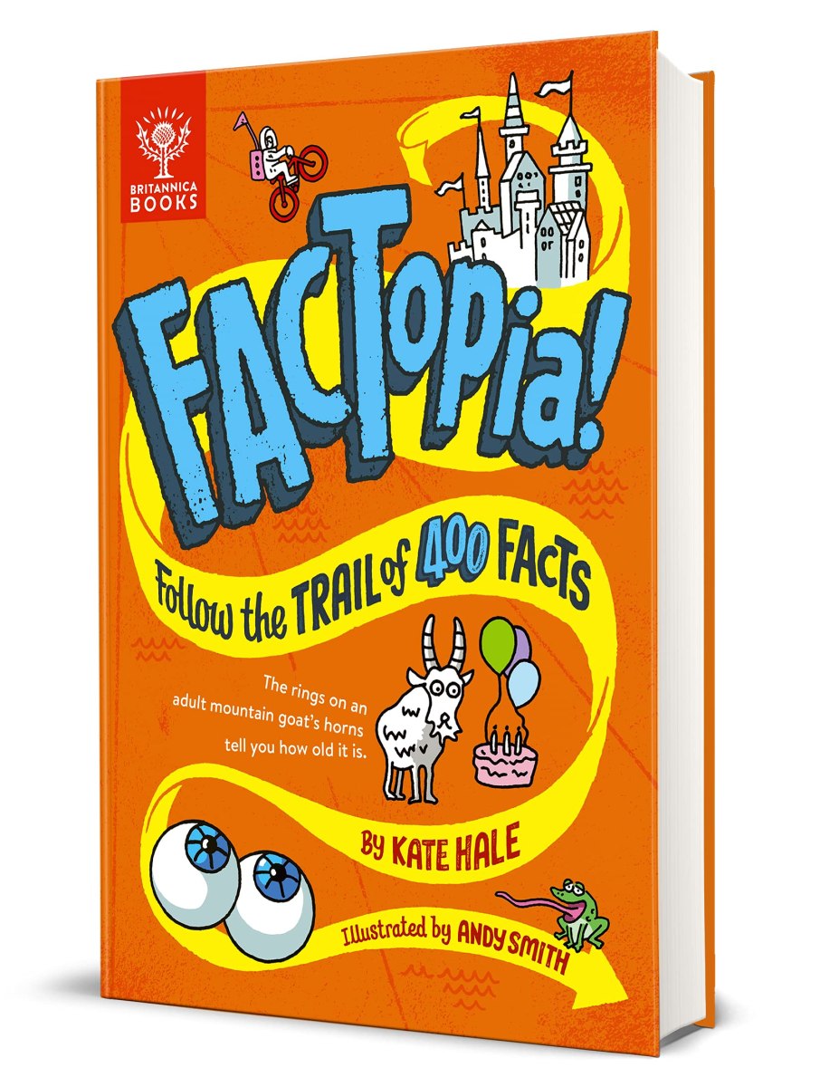 Factopia!: Follow the Trail of 400 Facts by Kate Hale & illustrated by ...
