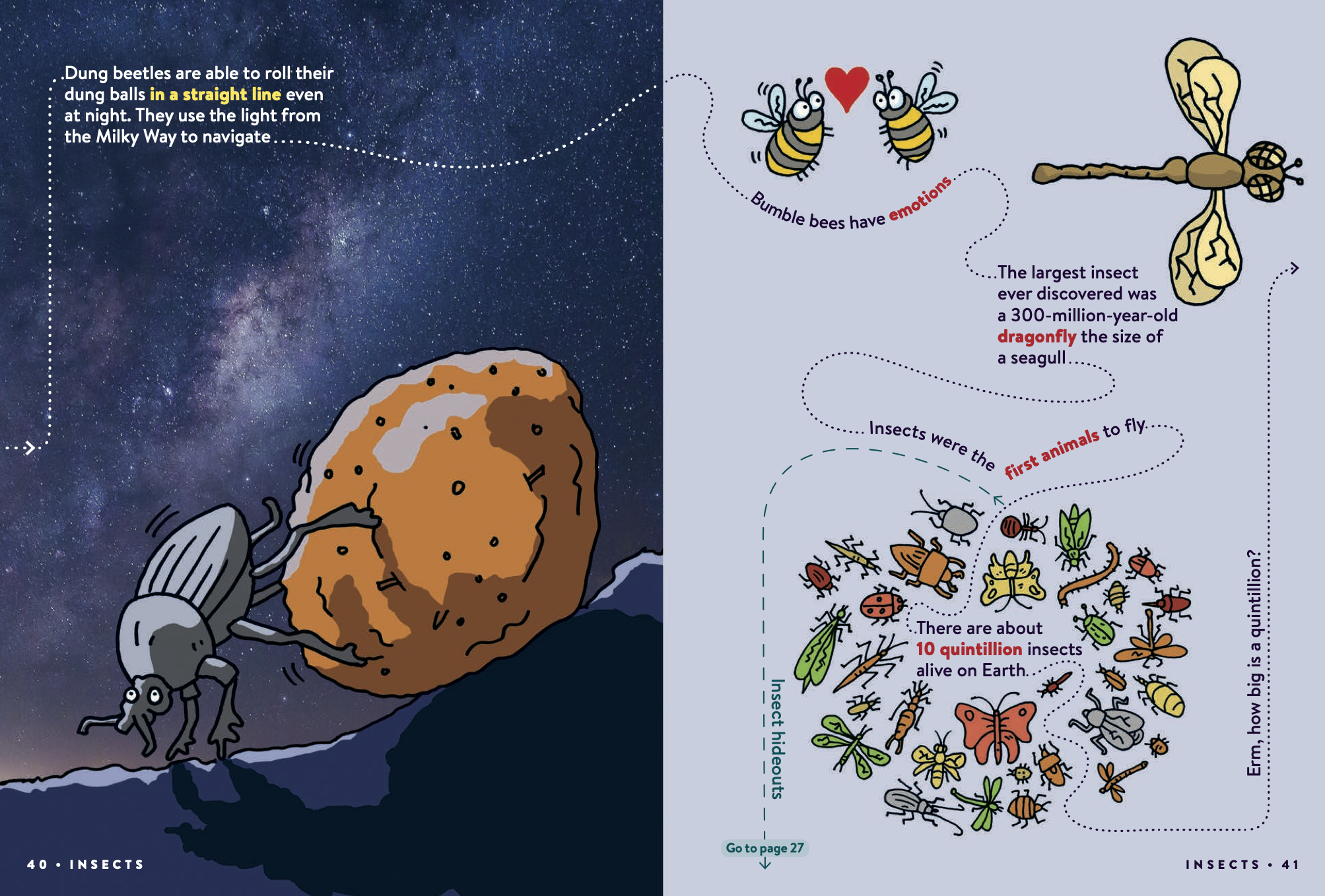 Factopia!: Follow the Trail of 400 Facts by Kate Hale & illustrated by ...