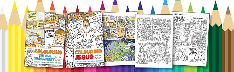 Colouring Jesus & Colouring the Old Testament by Flix Gillett – Scope ...