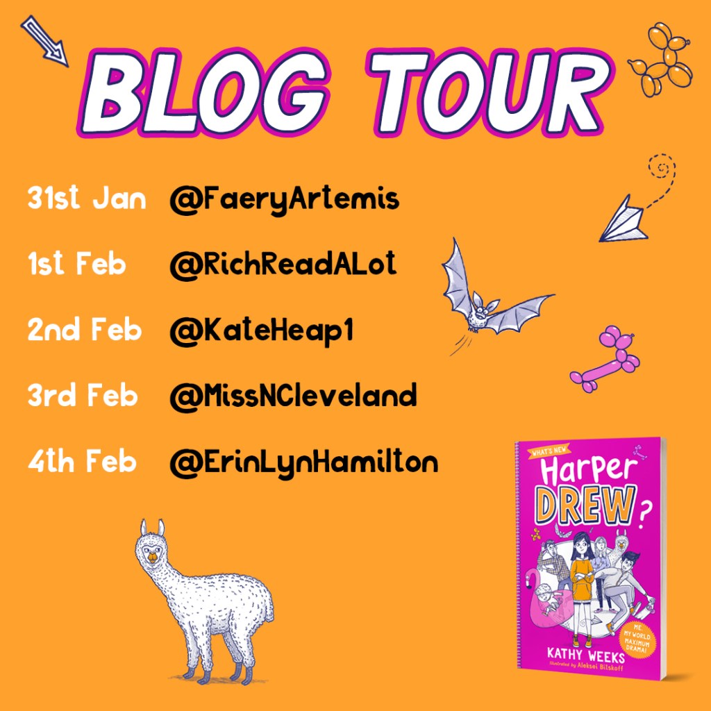 What’s New Harper Drew? by Kathy Weeks ~ Blog Tour – Scope for Imagination