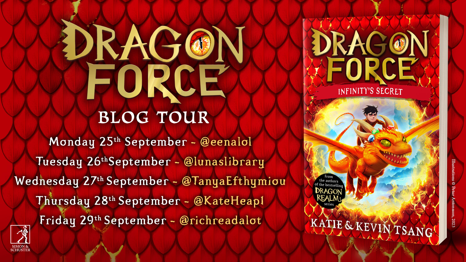 Dragon Force: Infinity’s Secret by Katie & Kevin Tsang ~ Blog Tour – Scope for Imagination