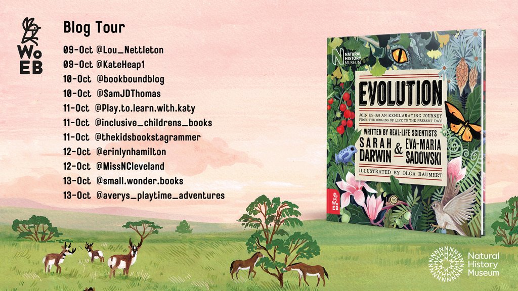 Evolution by Sarah Darwin & Eva-Maria Sadowski, illustrated by Olga ...