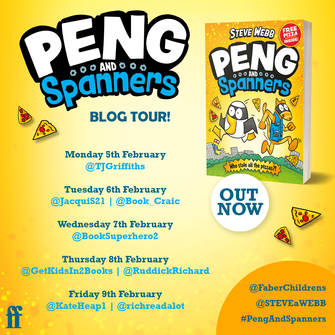 Peng and Spanners: Who Stole All the Pizzas? by Steve Webb ~ Blog Tour ...