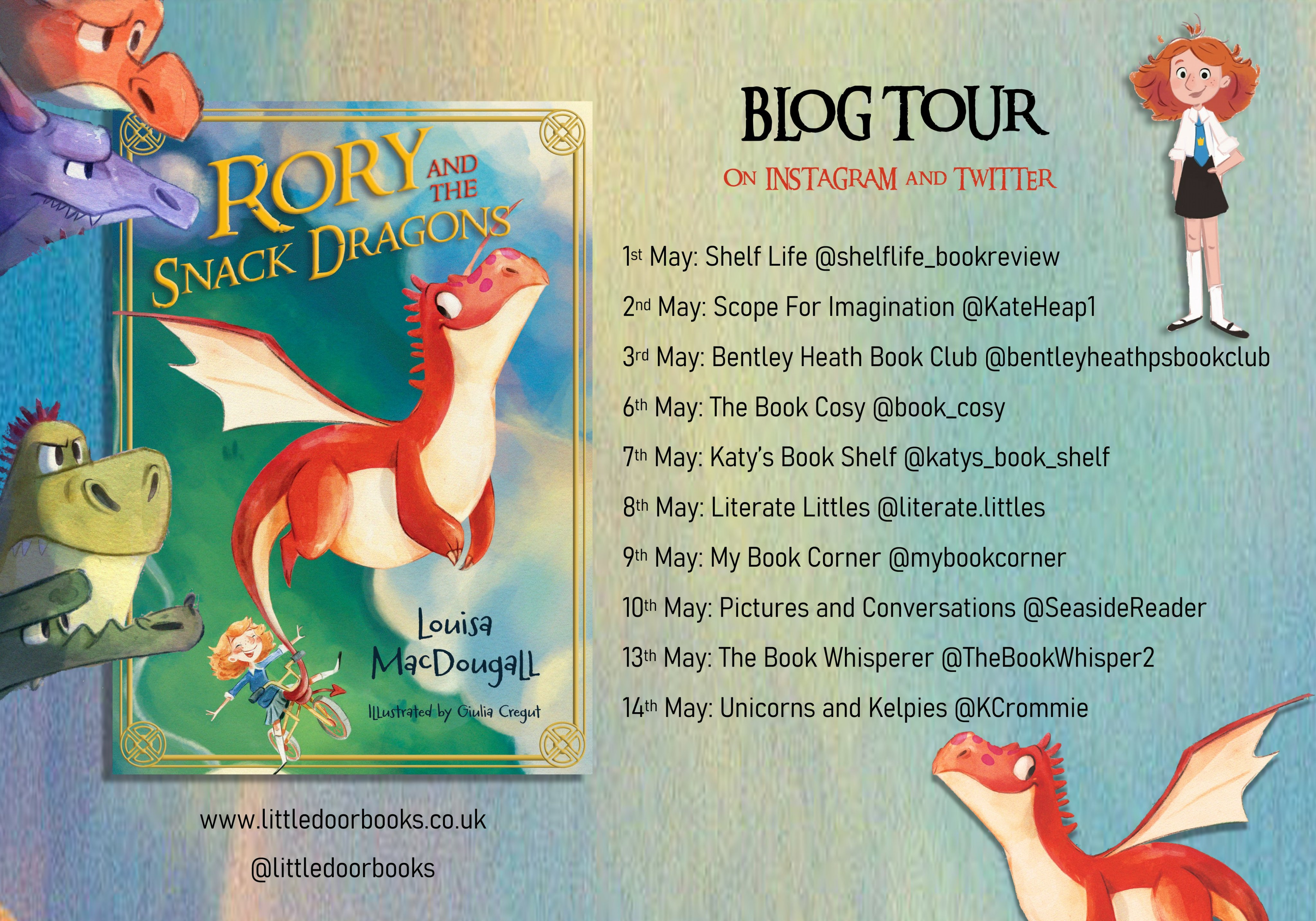 Rory and the Snack Dragons by Louisa MacDougall & Giulia Cregut ~ Blog ...