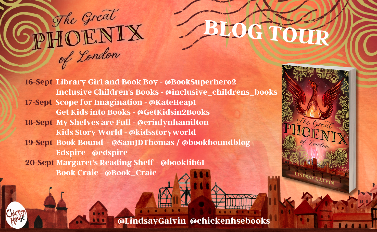 The Great Phoenix of London by Lindsay Galvin ~ Blog Tour – Scope for ...