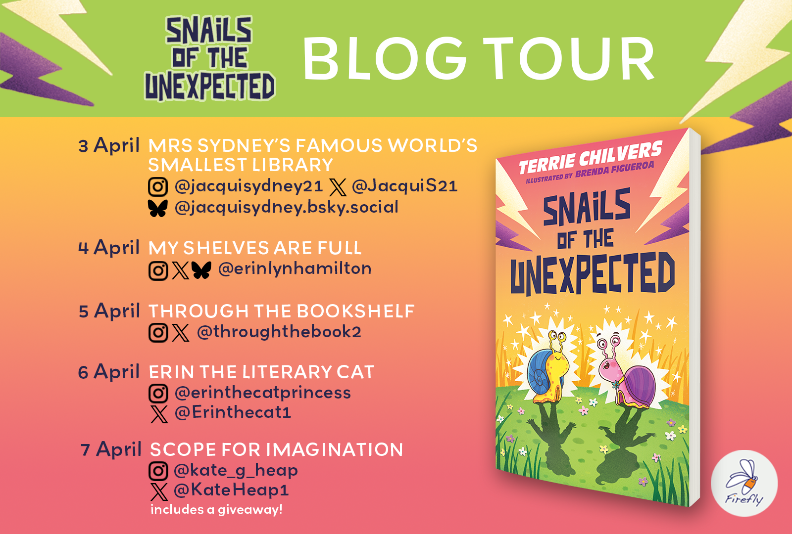 Snails of the Unexpected by Terrie Chilvers ~ Blog Tour – Scope for ...