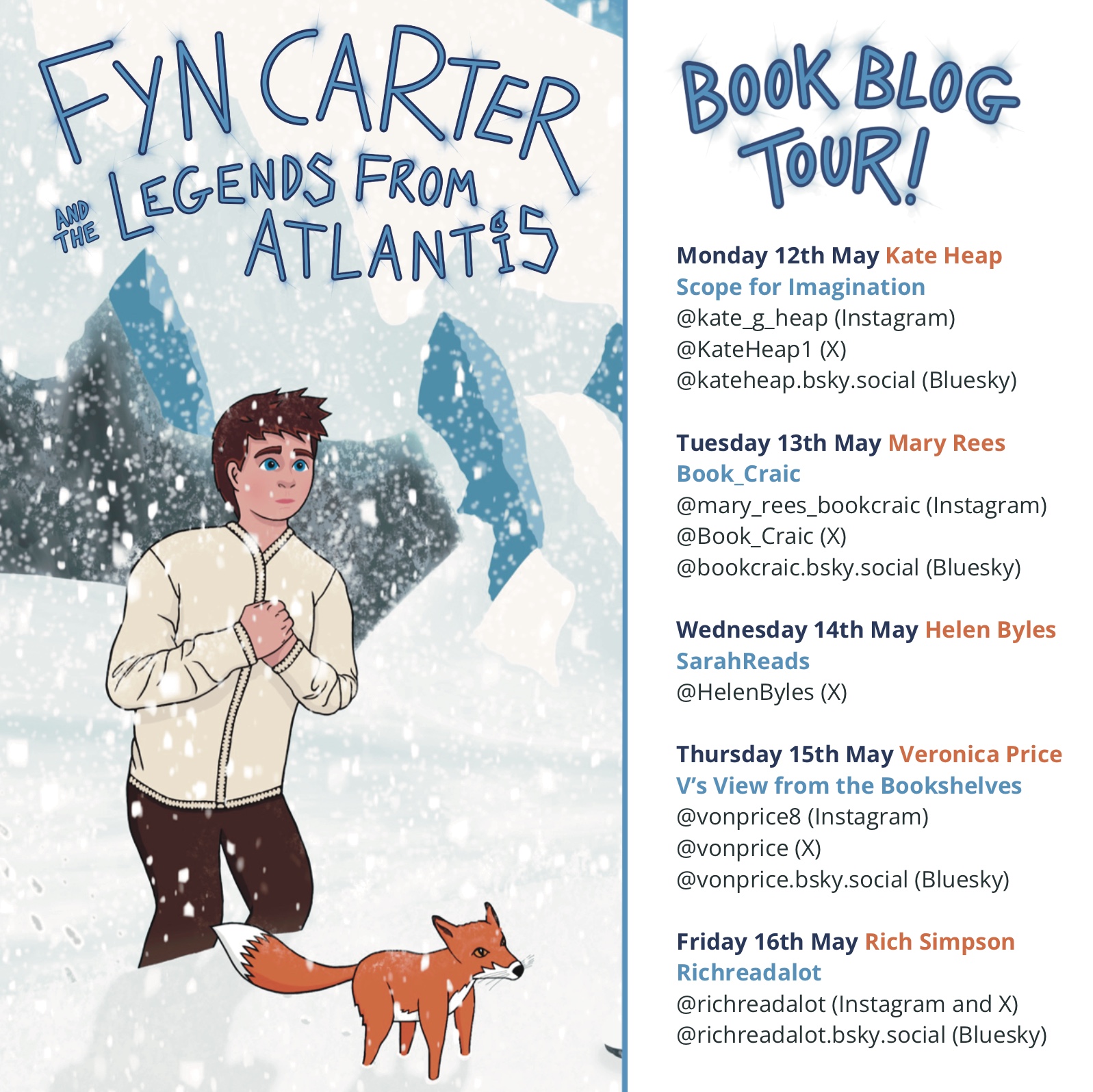 Fyn Carter and the Legends from Atlantis by Ian Hunter ~ Blog Tour ...